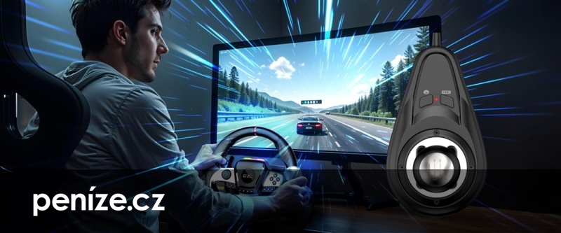 Sada Genius SpeedMaster X5 FF pro fanoušky závodních simulátorů | Peníze.cz