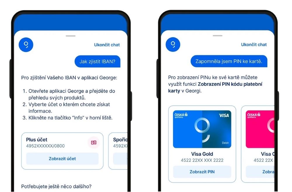 Hey, George! Spořitelna spouští chatbota v mobilní aplikaci | Peníze.cz